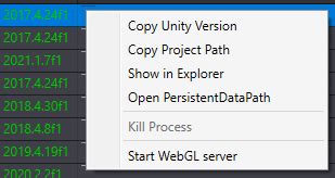 GitHub Unitycoder UnityLauncherPro Unity Hub Alternative Project