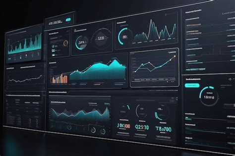 Premium Photo Data Analytics Automated With Ai Technology Big Data Business Analytics And