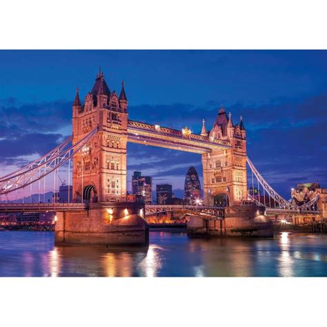 Puzzle 1000 Pièces Tower Bridge At Night Londres Boutique