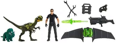 Jurassic Park Jp30 93 Classic Dr Ian Malcolm Exclusive Glider Escape
