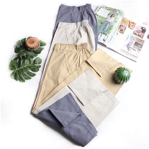 شلوار لینن بگ فروشگاه استایلوس