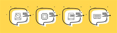 Premium Vector Hardware Set Icon Hard Disk Drive Hdd Electronic Chip