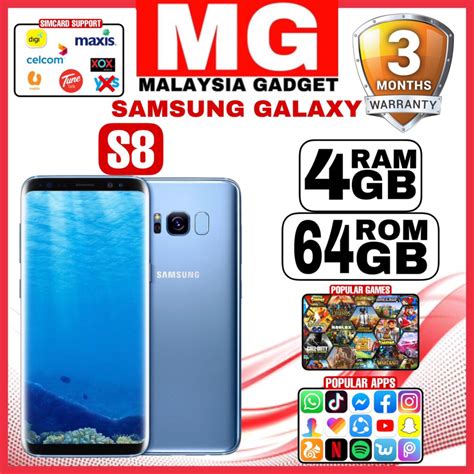 Samsung Galaxy S8 Snapdragon 835 Original Secondhandsme Import