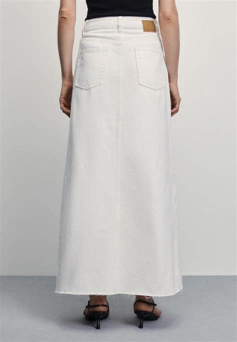 Юбка джинсовая Zarina цвет белый Mp002xw18knu — купить в интернет магазине Lamoda
