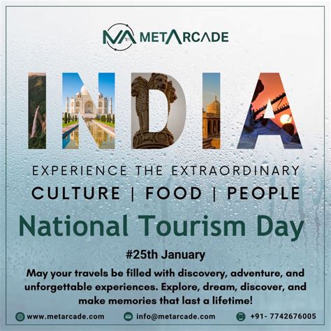 Metarcade Technologies Pvt Ltd On Linkedin Nationaltourismday Wanderlust Vacationmode