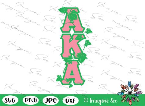 AKA Svg Alpha Kappa Alpha Sorority Svg Large Greek Letters Etsy Canada