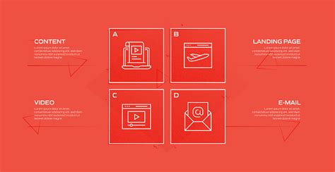 인바운드 마케팅 관련 프로세스 인포그래픽 템플릿 프로세스 타임라인 차트 선형 아이콘이 있는 워크플로 레이아웃 Z세대에 대한 스톡 벡터 아트 및 기타 이미지 Istock