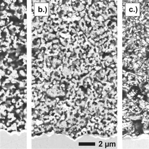 Cathode Microstructure After Single Cell Testing A Lscf Cathode B Download Scientific