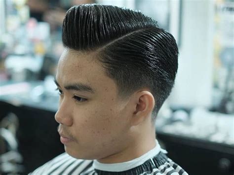 Style A Pompadour With Thick Asian Hair For Bold Edge