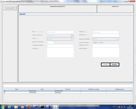 Récupérer Lindex Dune Ligne Dans Un Jtable Composants Java