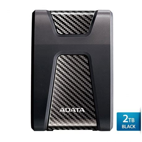 ADATA H650 2TB Hitam Hard Disk Eksternal USB3 0 Anti Shock