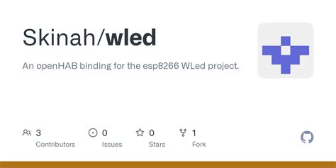 GitHub Skinah Wled An OpenHAB Binding For The Esp WLed Project