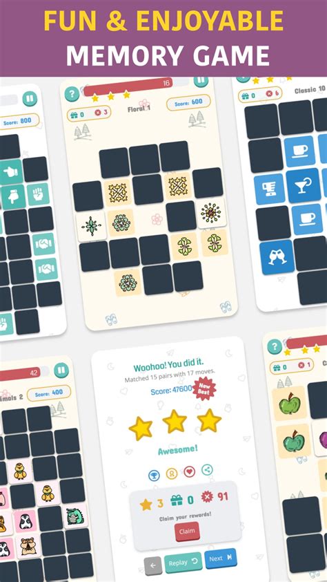 Pairs Memory Concentration For Iphone Download