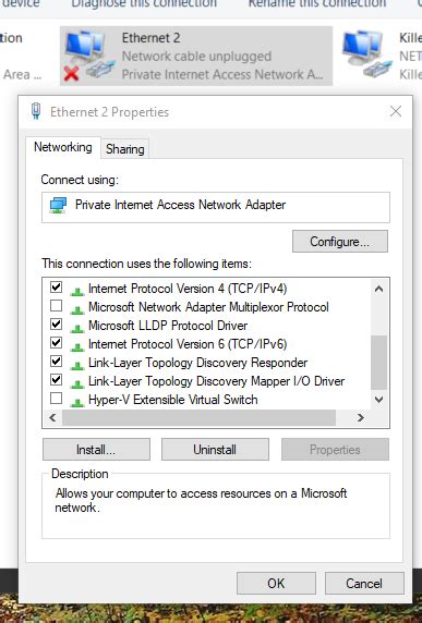 Cant Enable Hyper V Extensible Virtual Switch In Networking Solved Windows 10 Forums