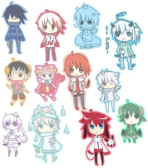 Binary Chibi Dump By Totuon On Deviantart