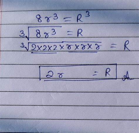 Solve 8r 3 R 3 And Find The Value Of R Brainly In