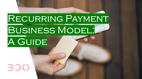 Recurring Payment Business Models The Future Of Business