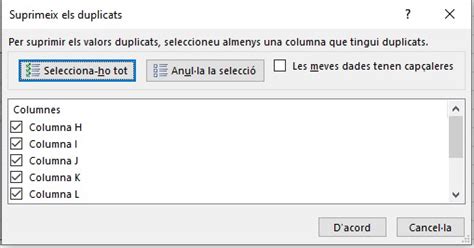 Com Eliminar Els Valors Duplicats A Excel Excel Cat