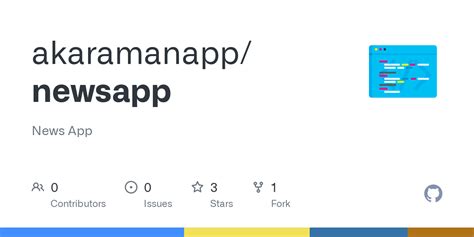 Github Akaramanappnewsapp News App