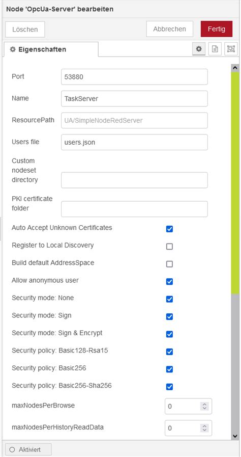 Adding Items To Opc Ua Server Contrib Opcua Industrial Node Red Forum