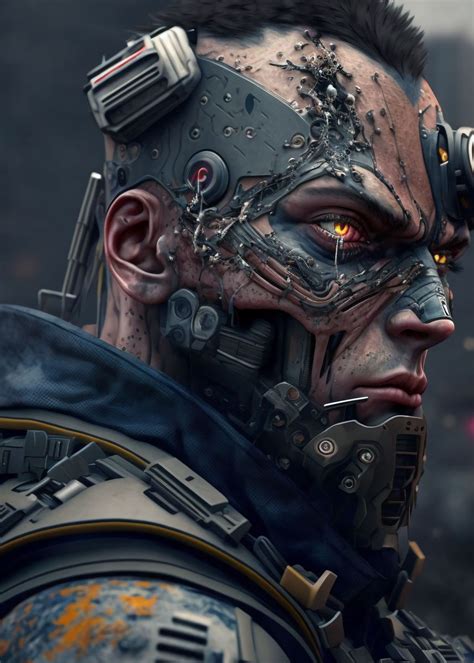 Cyborg Soldier Concept Art