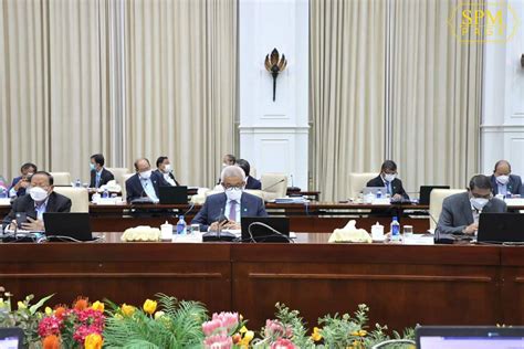 សម្ដេចតេជោ ហ៊ុន សែន អញ្ជើញដឹកនាំកិច្ចប្រជុំពេញអង្គគណៈរដ្ឋមន្ត្រី សារព័ត៌មាន នគរវត្ត