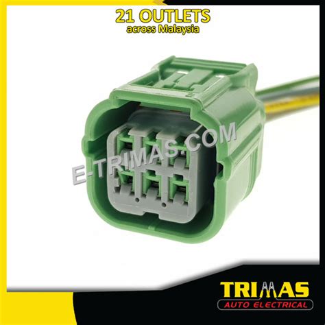 Trimas Original Hong Xuan 6 Pin Honda Air Fuel Ratio Sensor Socket Connector Lazada