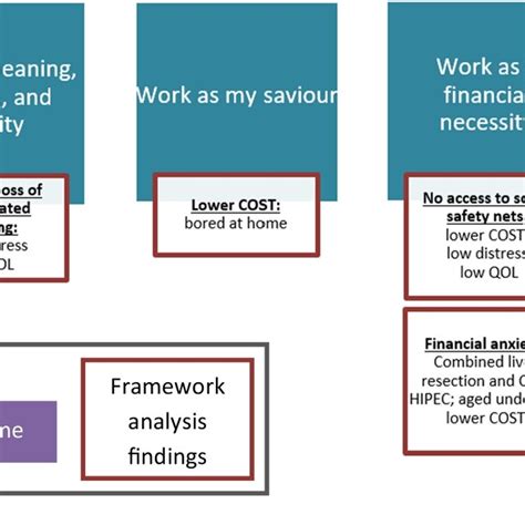 Themes Subthemes And Framework Analysis Findings Download
