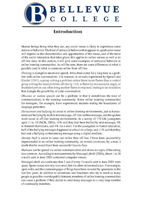 Bellevue College User Centered Design Lecture 9 Introduction Human