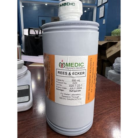 Rees And Ecker 250 And 500ml Medic Shopee Philippines