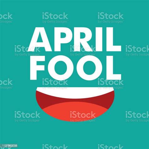 4 월의 나이에는 실용적인 농담을 재생 하 고 호 축 벡터 일러스트 레이 션을 확산 하 여 4 월 1 일에 열리는 연례 서양 축제입니다 만우절에 대한 스톡 벡터 아트 및