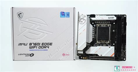 MSI MPG B I EDGE WIFI DDR 主機板開箱評測 UNIKO s Hardware