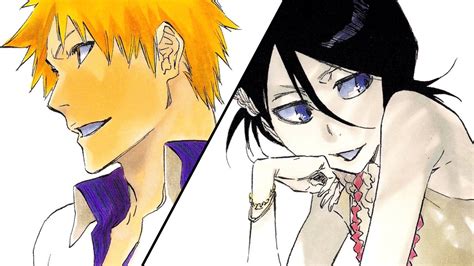 Ichigo And Rukia Manga Art