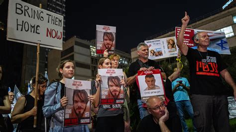 Israel Faces Hostage Dilemma In Gaza The New York Times