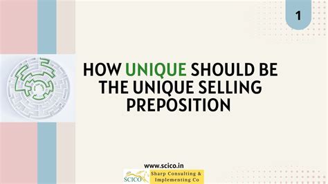 How Unique Should Be Your Selling Preposition