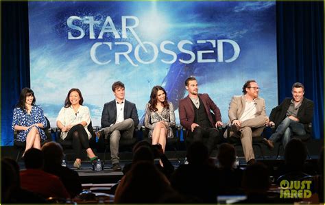 Matt Lanter And Aimee Teegarden Star Crossed Tca Tour Panel Photo