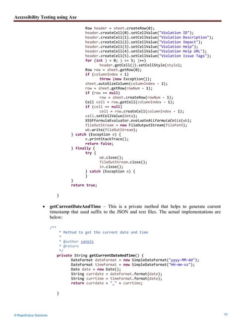 Accessibility Testing Using Axe Pdf