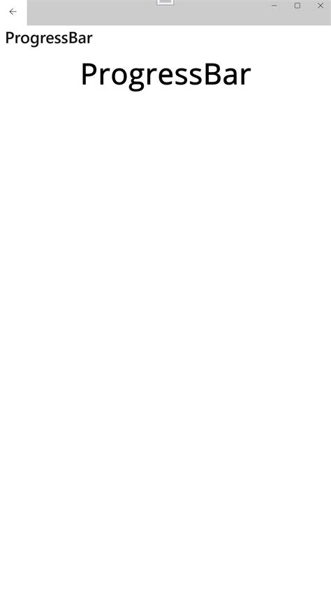 Windows ProgressBar Not Rendering Issue 4092 Dotnet Maui GitHub