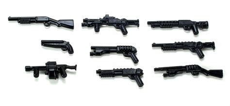 Shotgun Pack 12 Gauge Compatible With Toy Brick Minifigures