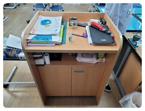 우드그린 교탁 유자학교