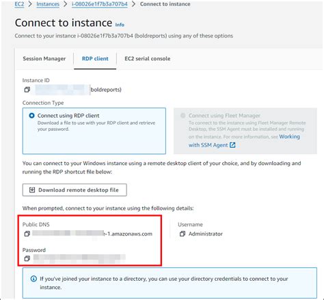 Vm Configuration For Deploying Bold Reports On Aws