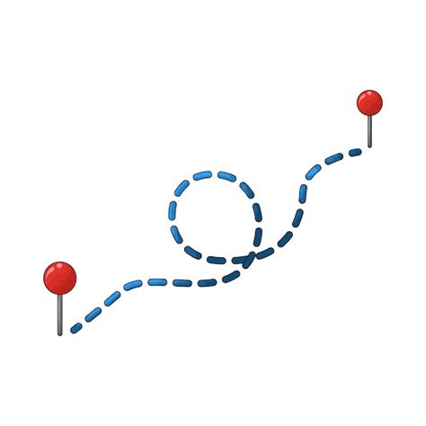 Premium Vector Route