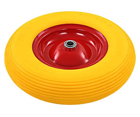 Колело за транспортна количка с вал твърд Pu 4 00 8 390 мм Vivre