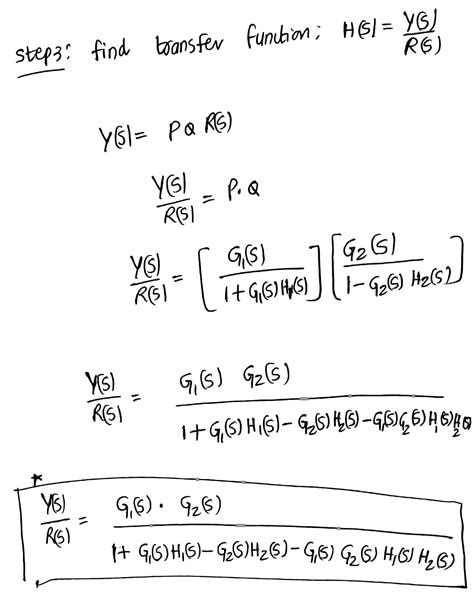 Solved 4 Determine The Closed Loop Transfer Function Ysrs Of