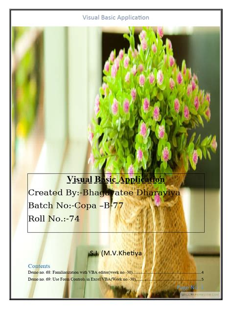 Vba Litho Pdf Microsoft Excel Visual Basic For Applications