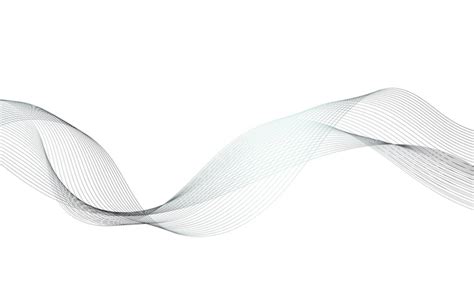 Premium Vector Abstract Colorful Gradient Wave Element For Design Wave With Lines Created