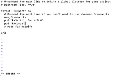Xcode Cocoapods코코아팟설치