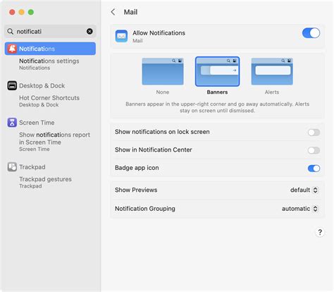 Automation Changing Notification Center Preferences Programatically