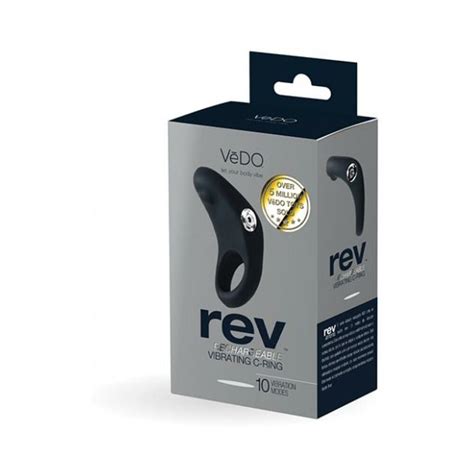 Vedo Rev Rechargeable Vibrating C Ring Alc Sex Shop