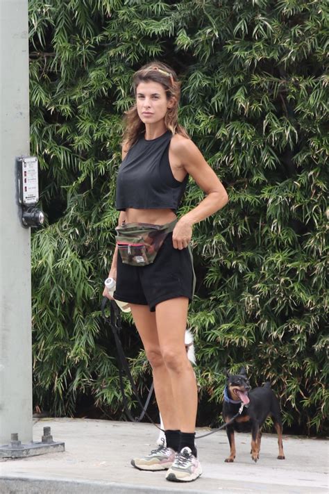 Elisabetta Canalis Out With Her Dogs In Beverly Hills 08202022